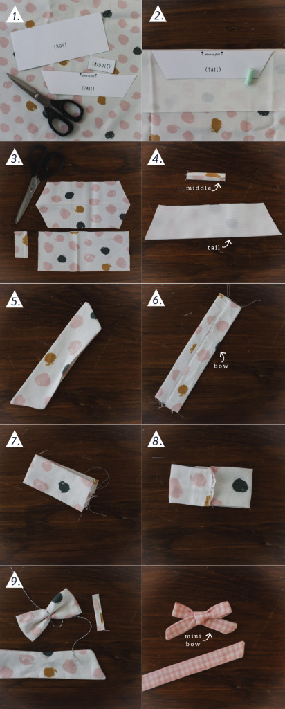 SAILOR HAIR BOW DIY - RAE ANN KELLY