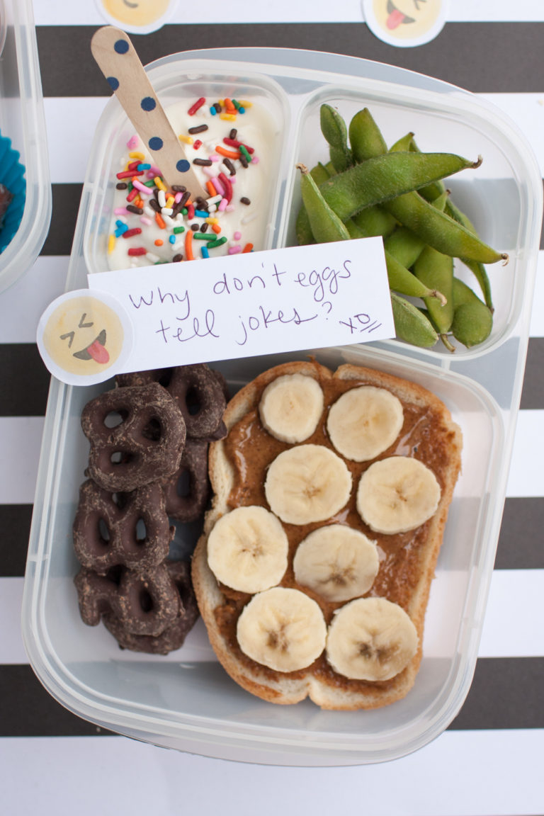 EMOJI LUNCHBOX STICKERS (PRINTABLE) - RAE ANN KELLY