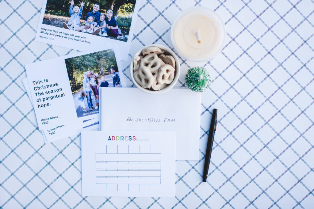 PRINTABLE ADDRESS TEMPLATE + THE KIDS LATELY - RAE ANN KELLY