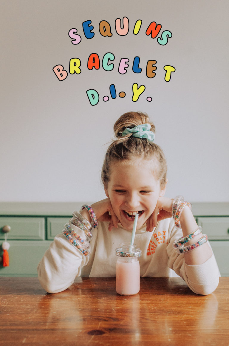 MINI MAKERS SEQUINS BRACELET DIY - RAE ANN KELLY