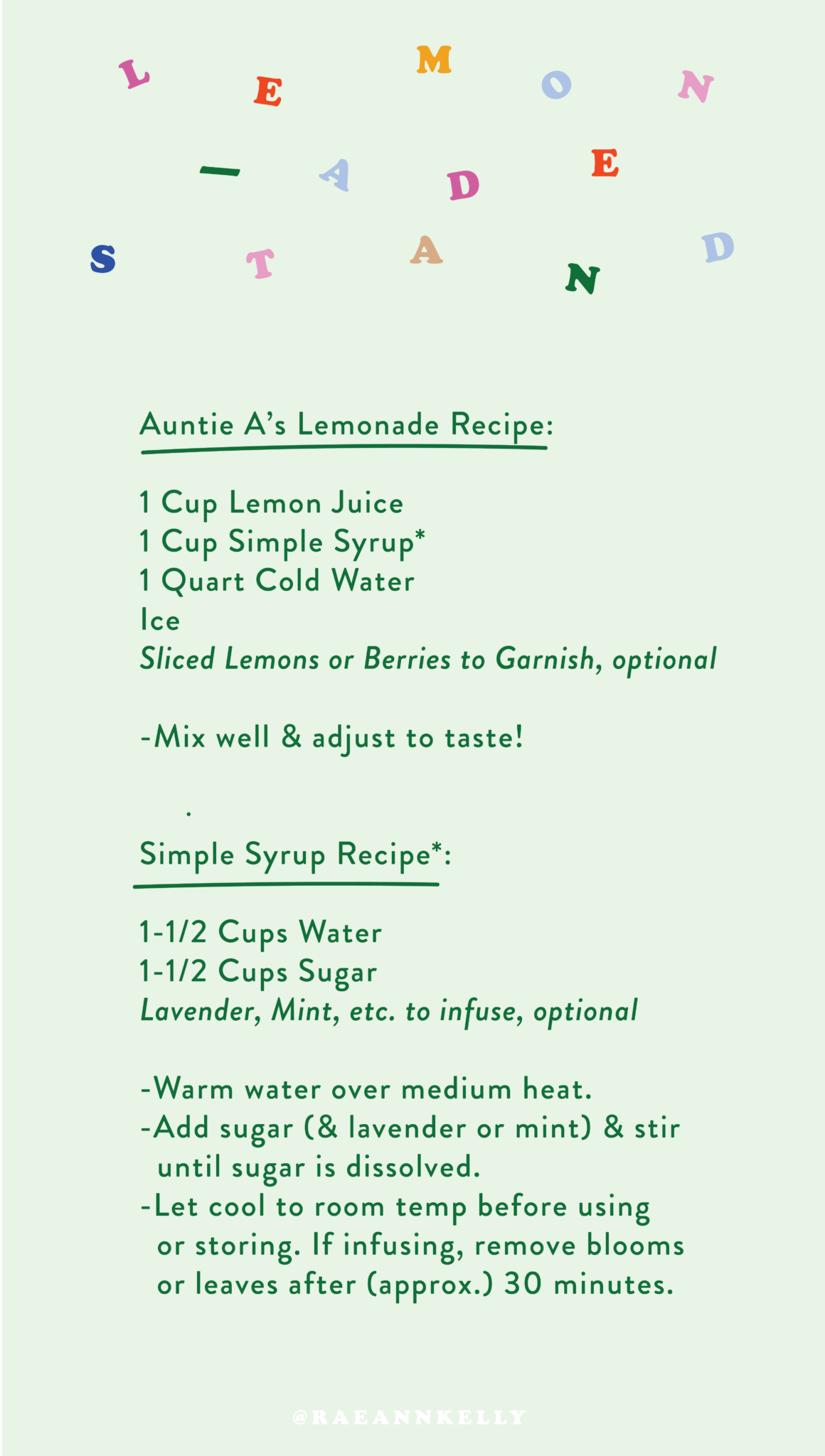 MINI MAKERS: A LEMONADE STAND CHECKLIST & RECIPE (& LOTS OF PICS ...