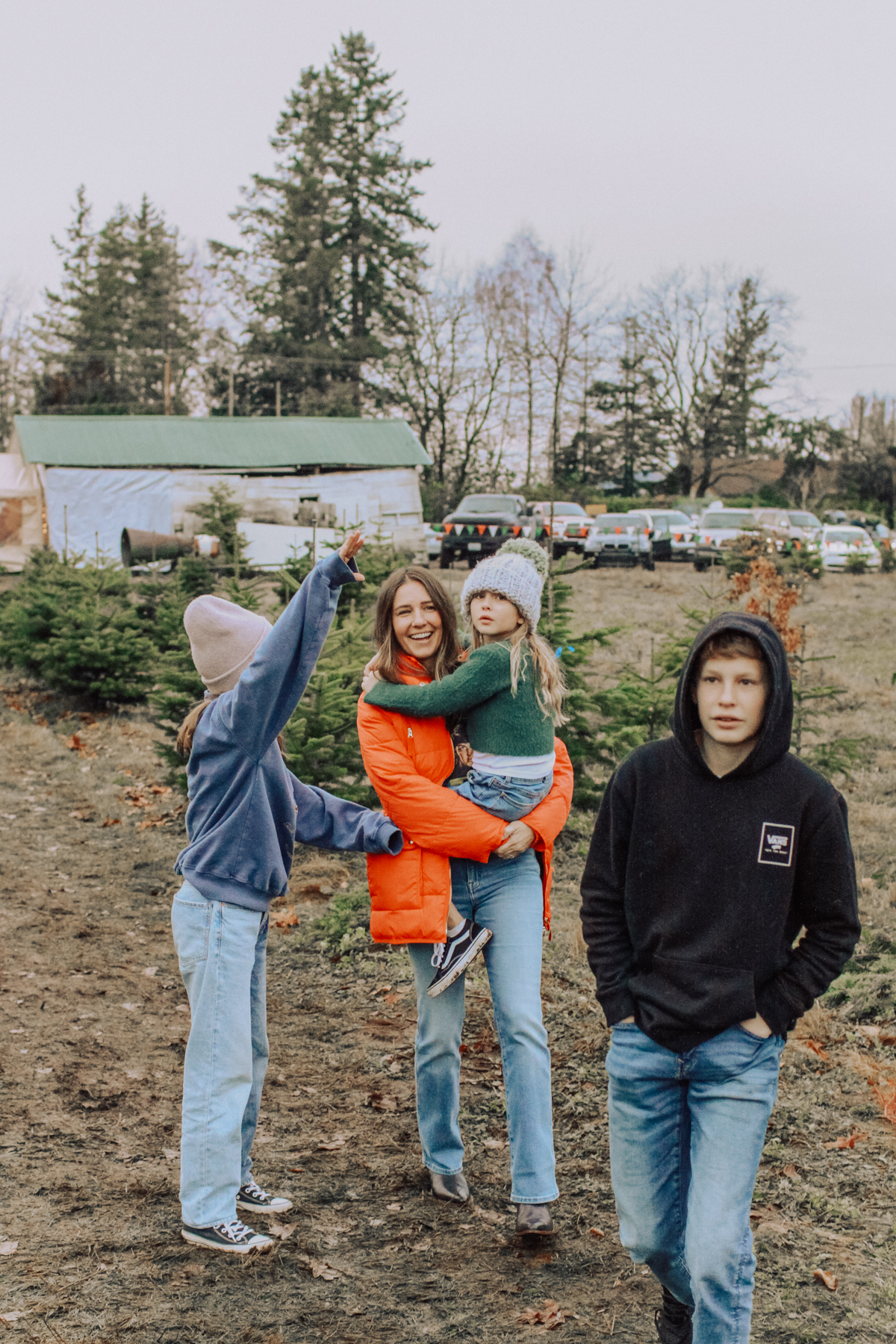 ADVENTURES IN CHRISTMAS TREE PICKING - RAE ANN KELLY