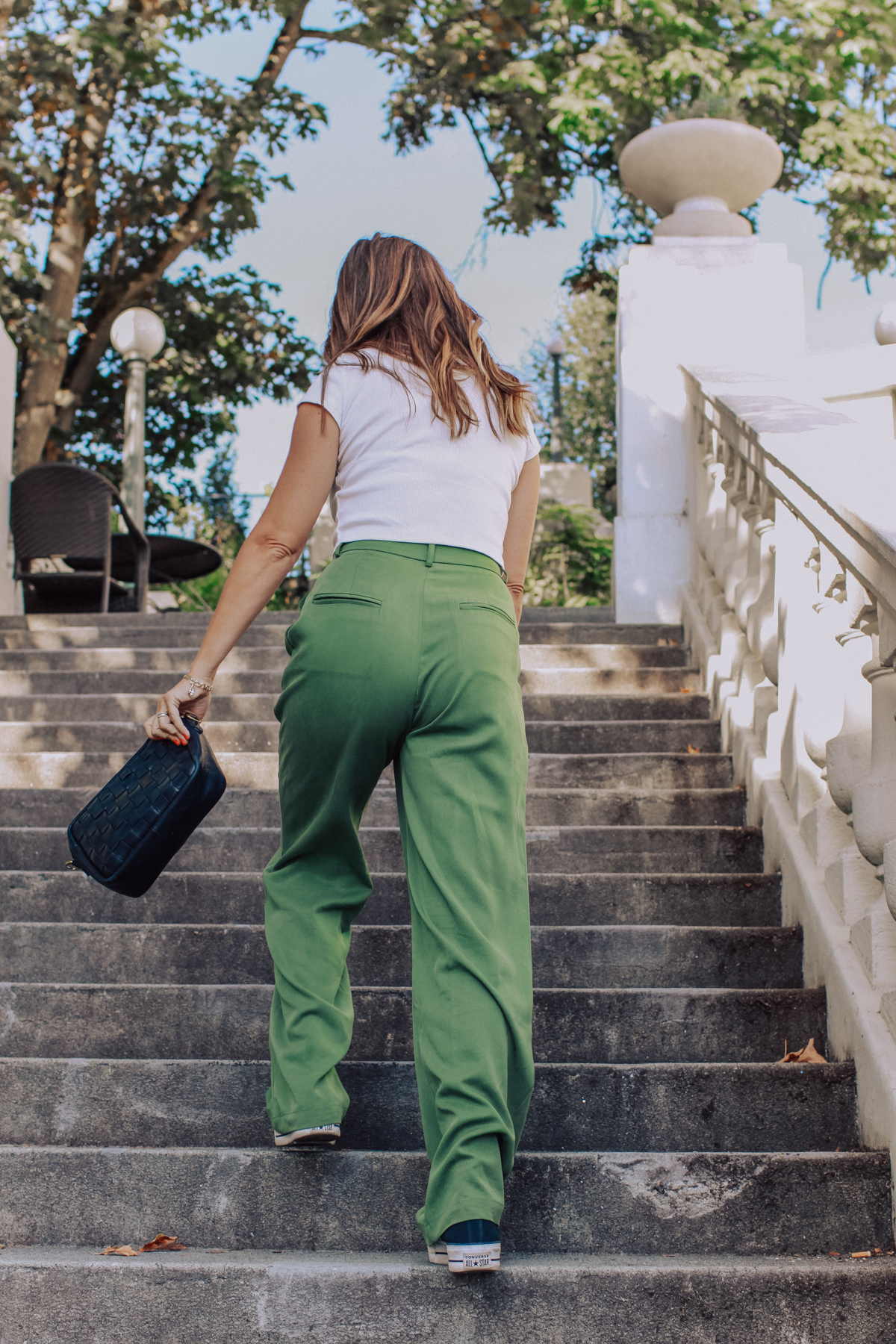 SUMMER TO FALL OOTD 2: TAILORED WIDE LEG PANTS (THE TREND YOU DON’T ...