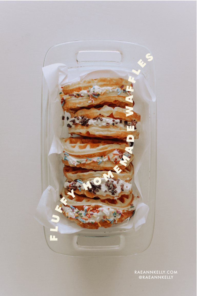 THE PERFECTLY CRISP & FLUFFY HOMEMADE WAFFLE RECIPE YOU SHOULD TRY ...